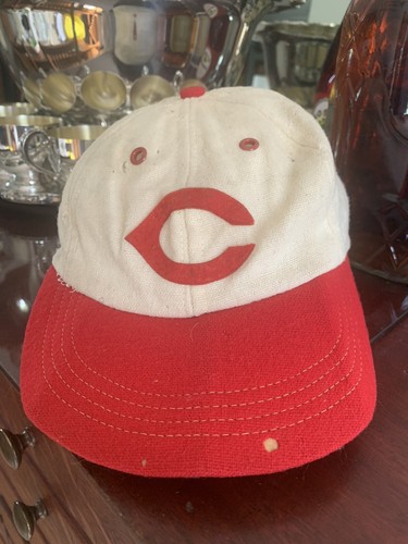 Vintage Kids Cincinnati Reds Wool Hat Cap Wishbone “C” 1950’s | eBay