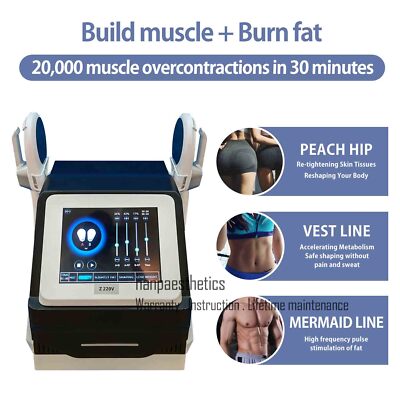 Professional 2 Handles R-F Body Slimming Muscle Building Weight Loss ...