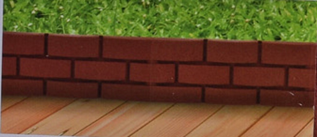 Red Brick Border Design