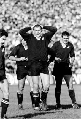 New Zealand All Blacks Rugby Union Great Andy Haden No 9 Old Photo ...