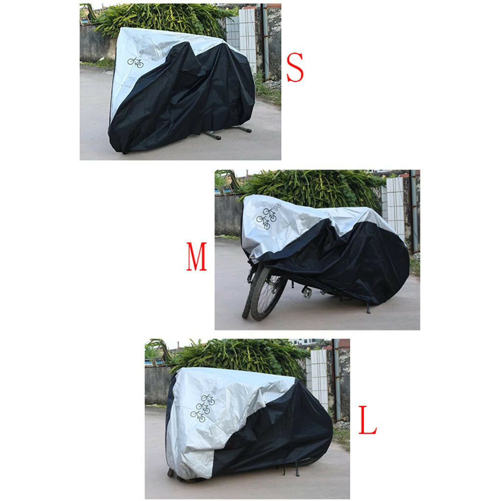 Outdoor Bicycle Cover Waterproof Dustproof Portable Foldable Bike ...
