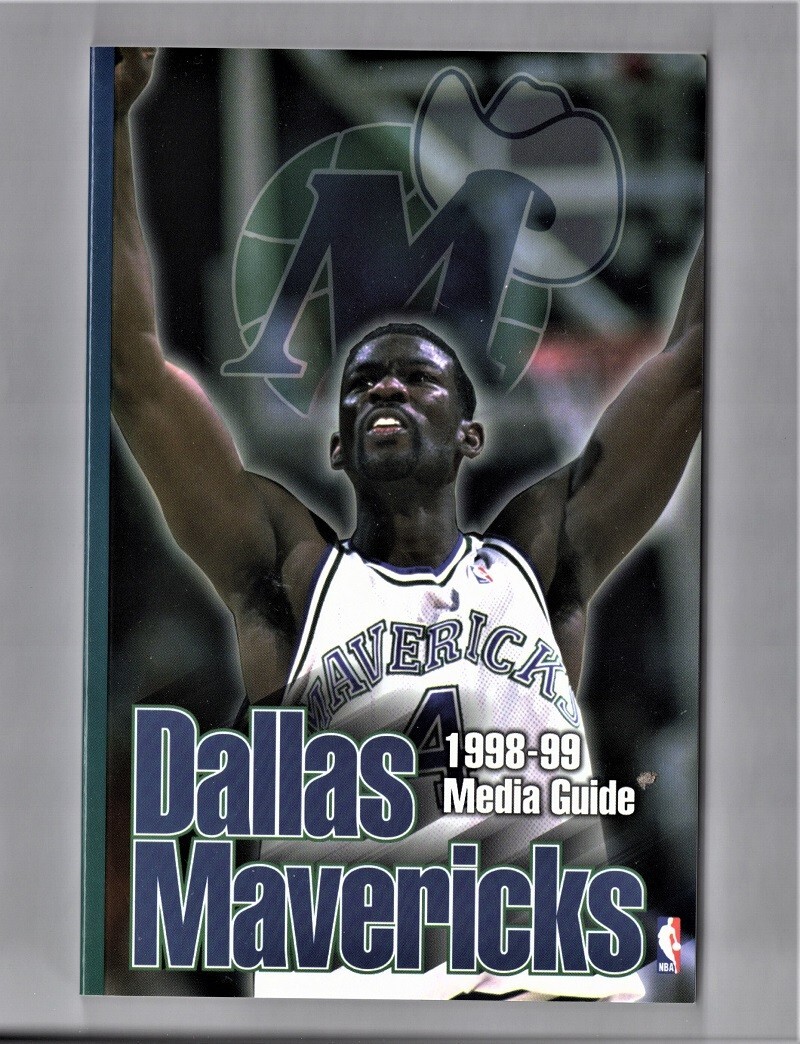 DALLAS MAVERICKS 1998-99 NBA MEDIA GUIDE | eBay