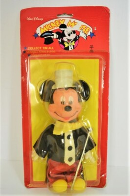Vintage Disney MICKEY MOUSE RING MASTER Doll Durham Mint On Card | eBay