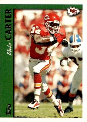 card Baseball # 213 Dale Carter Topps 1997 | eBay