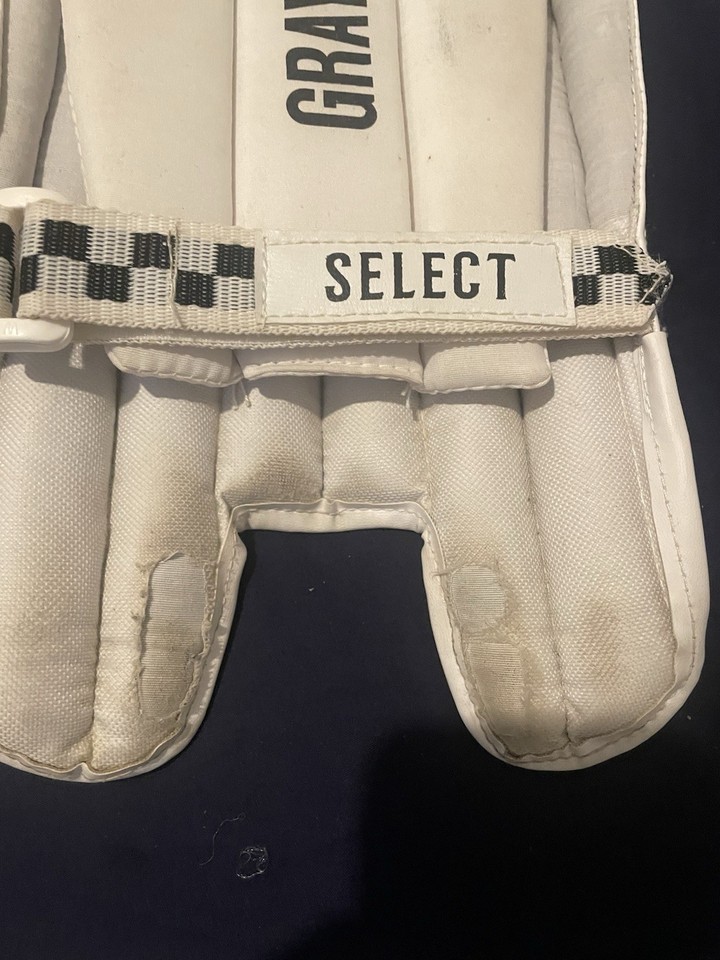 Gray Nicolls Cricket Select White Wicket Keeping Pads (2025) | eBay UK