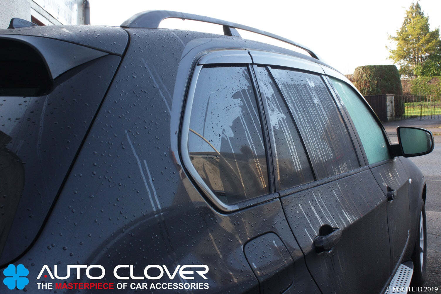 Auto Clover Wind Deflectors Set for BMW X5 E70 2007 - 2013 (6 Pieces ...