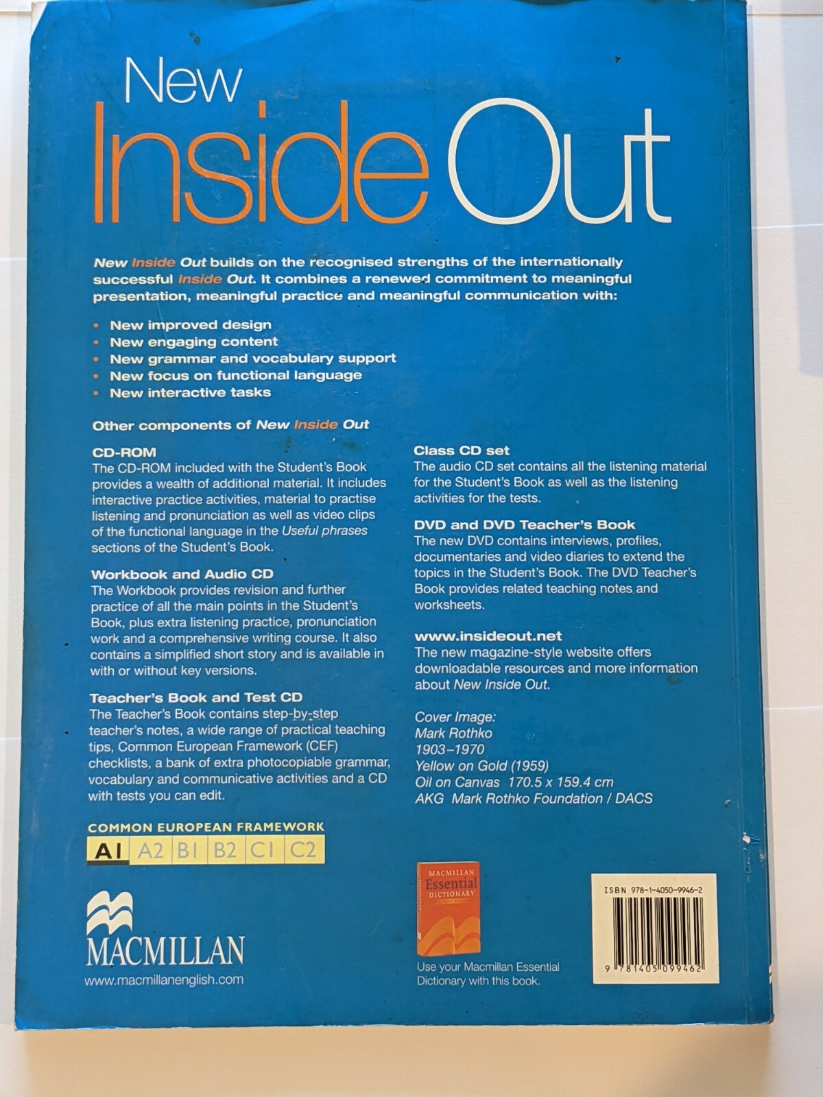 New Inside Out Beginner. Workbook by Kay, Sue with CD-ROM | eBay