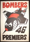 1897 - 2000 Essendon Premiers Weg posters X 16 Premiership Bombers ...
