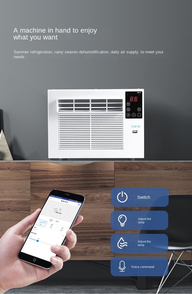 Car Compressor Small Air Conditioner Mobile Small Air Conditioner Mini ...