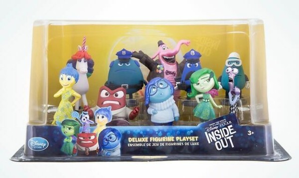 Disney Pixar Inside out Deluxe Figurine Playset 10 Figures for sale ...