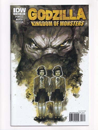 Godzilla Kingdom of Monsters #3 Dark Horse 2011 Eric Powell Cover A NM+ ...