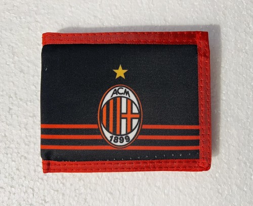 AC MILAN FC Wallet Brand New With 2 Zippers Nice Design For Kids And ...