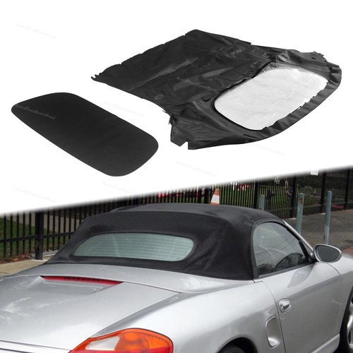Convertible Soft Top Plastic Window Replace Fit 1997-2002 Porsche ...