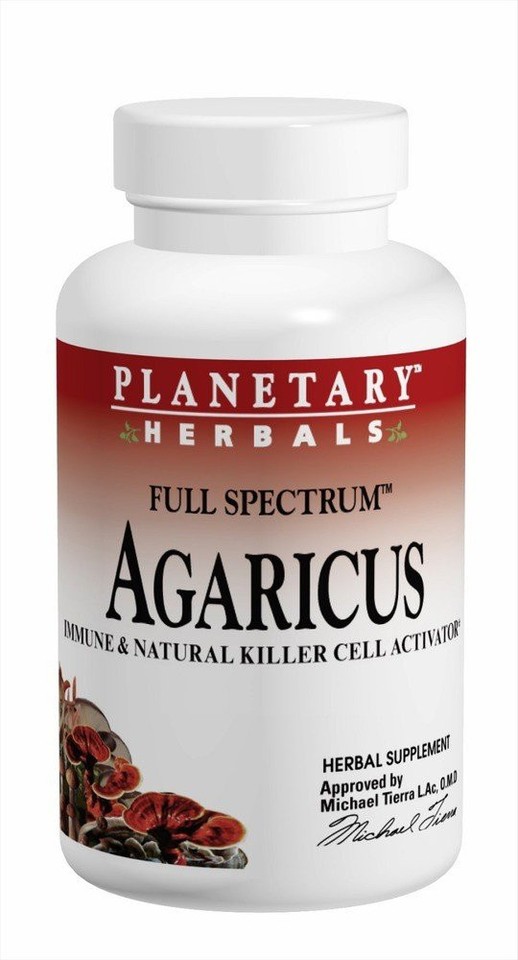 Planetary Herbals Full Spectrum Agaricus Extract 500 mg 90 Capsule ...