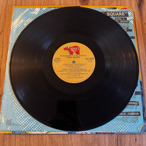 TIMES SQUARE SOUNDTRACK THE CURE RAMONES LOU REED (VG-) RS-2-4203 VINYL ...