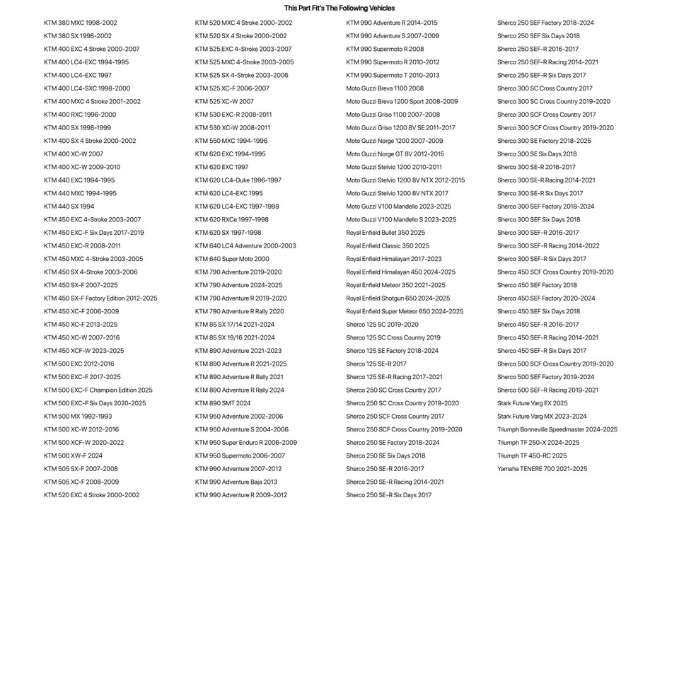 Tusk Brake Pad - Sintered Metal Front For HUSQVARNA TXC 450 2008 | eBay