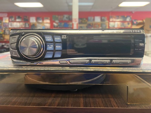 Alpine CD Receiver CDE-9852 (Parts/Repair) | eBay