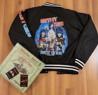 Motley Crue Jacket shout at the devil tour, with puzzle sealed ...