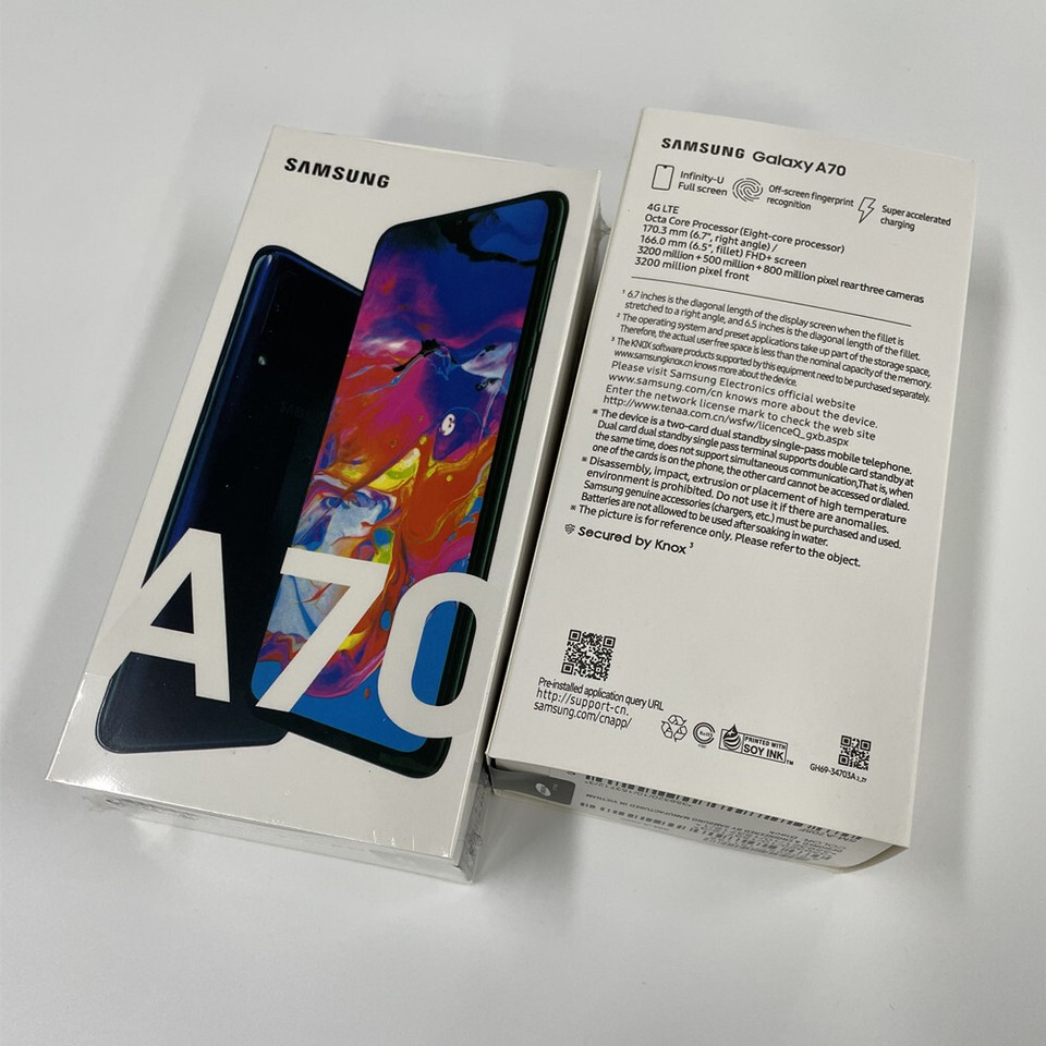 Samsung Galaxy A70 SM-A705FN/DS Dual SIM 128GB Unlocked Smartphone- New Unopened | eBay