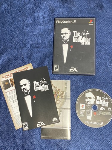 The Godfather (Sony PlayStation 2 PS2 2006) Complete CIB w/Map Game ...
