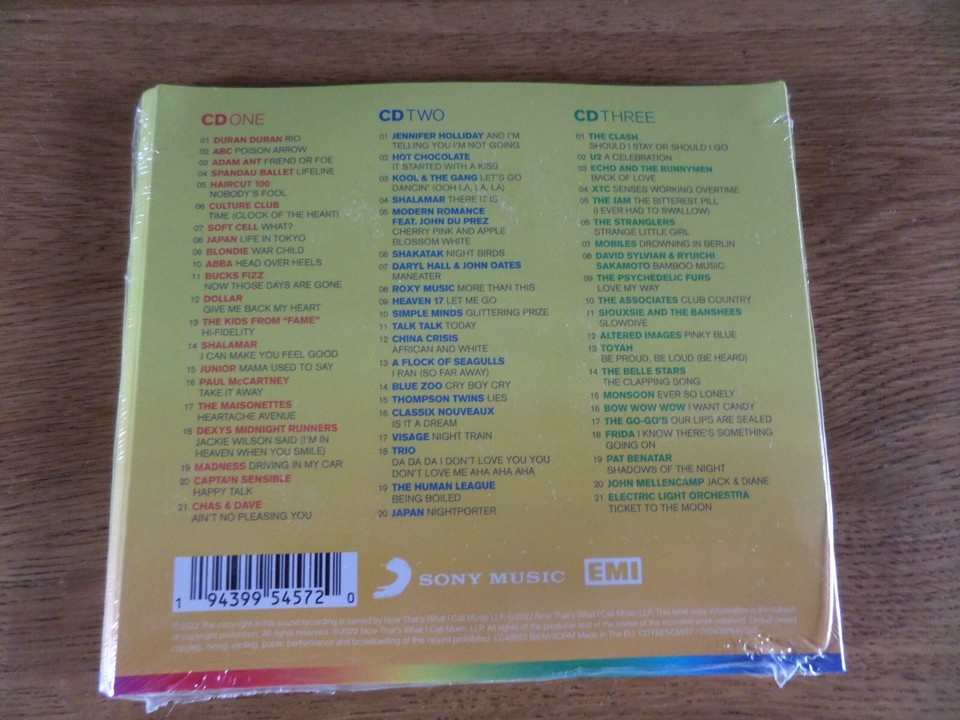 CD TRIPLE ALBUM - NOW YEARBOOK 1982 EXTRA - NEW & SEALED | eBay UK