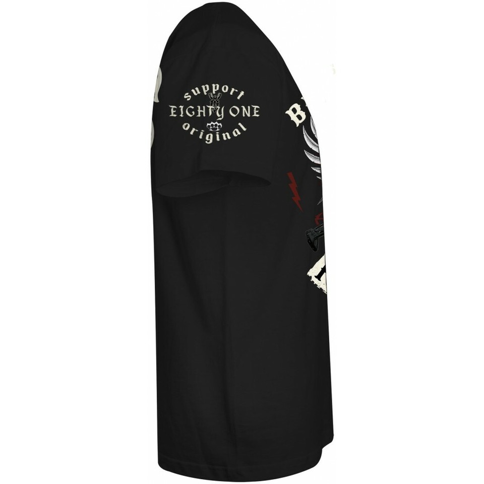49 Hells Angels T-shirt Brotherhood Support 81 your local Red and White ...