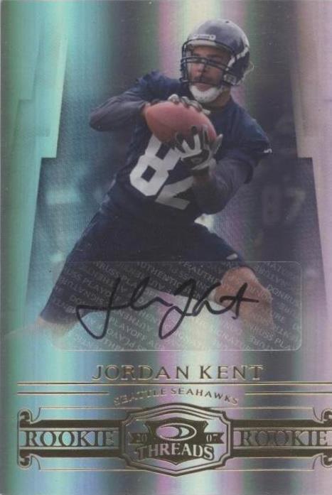 2007 Donruss Threads - Rookie Jordan Kent #235 /999 (AU, RC) for sale ...