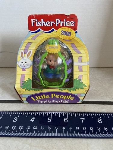 Vintage Fisher-Price Little People Tippity-Top Egg 74873 *Never opened ...