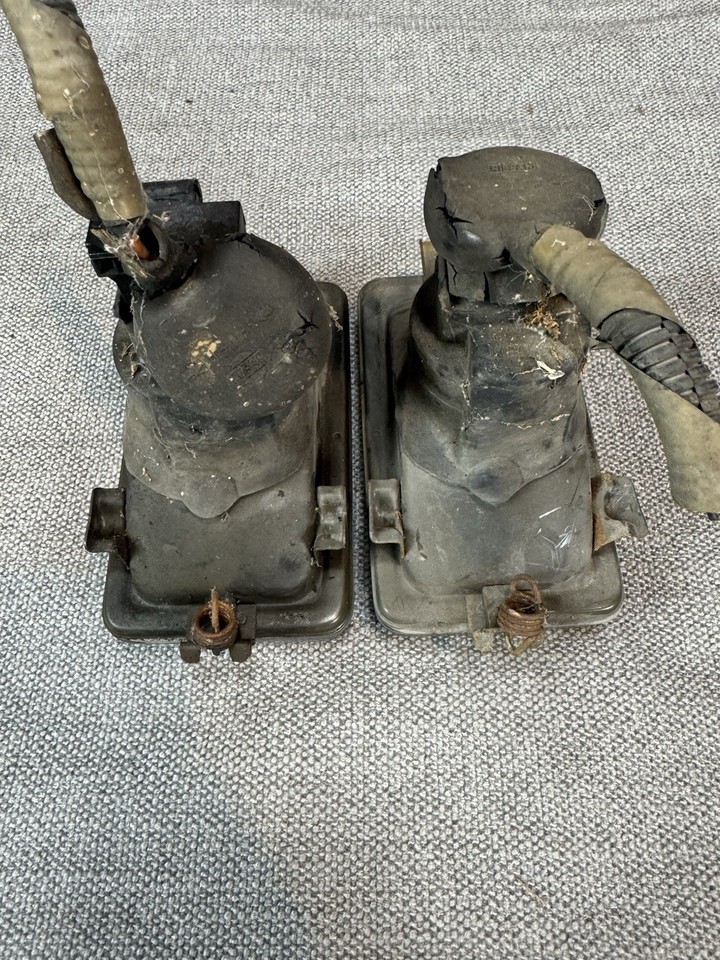 1984-1986 Nissan 300ZX Z31 Front Headlight Fog Aux Light Lamp Pair Set ...