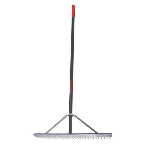 Razor-Back Landscape Rake,30 in. W,Aluminum Handle 63137GR Razor-Back ...