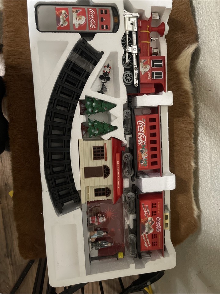 Coca-Cola Vintage Santa Steam Train Set K-Line 1309 | eBay