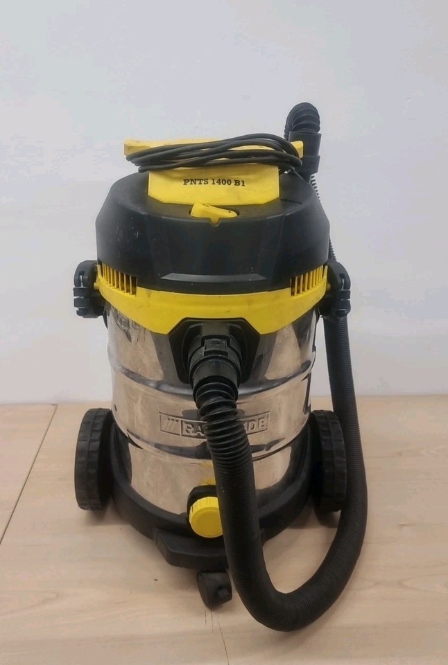 Parkside PNTS 1400 B1 Wet & Dry Vacuum Cleaner Industrial Heavy Duty ...