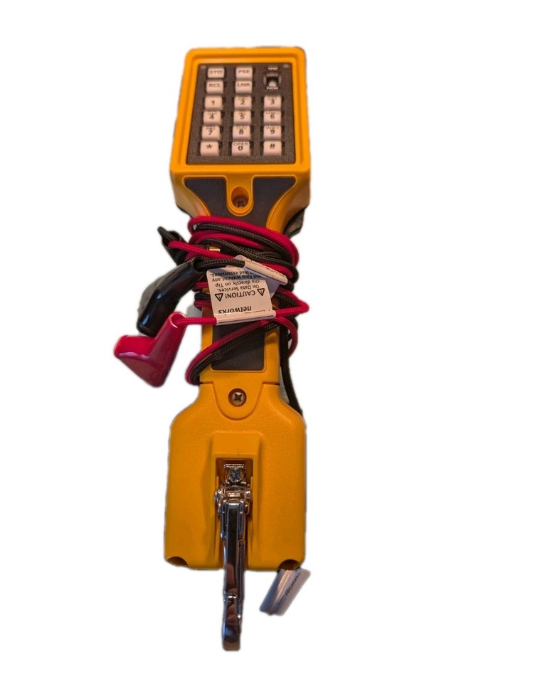 Fluke Networks TS22 4 Model 009 Telephone Test Set W/ Clips. TESTED ...