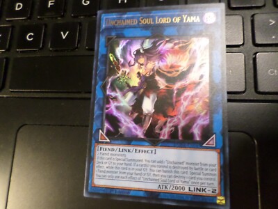 3 x YUGIOH UNCHAINED SOUL LORD OF YAMA DUNE-EN049 1ST ED UR M/NM | eBay