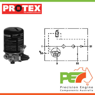 Brand New * PROTEX * Air Dryer For VOLVO NH15 . 2D Truck RWD Part ...