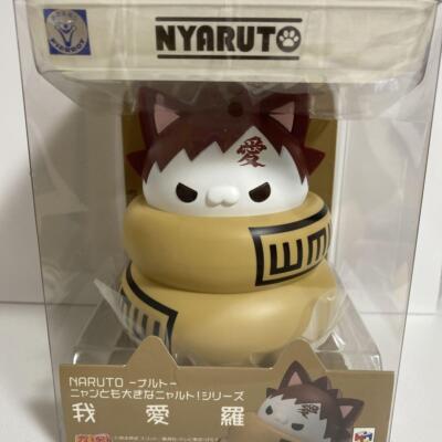 NARUTO Gaara Nyaruto Cat Figure Anime Genuine MegaHouse Toy | eBay