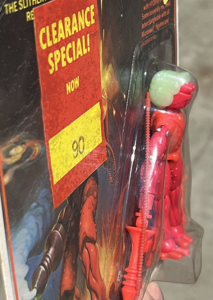 Vintage Mego Micronauts 1979 Alien Membros Mint On Card MOC Clear Brain ...