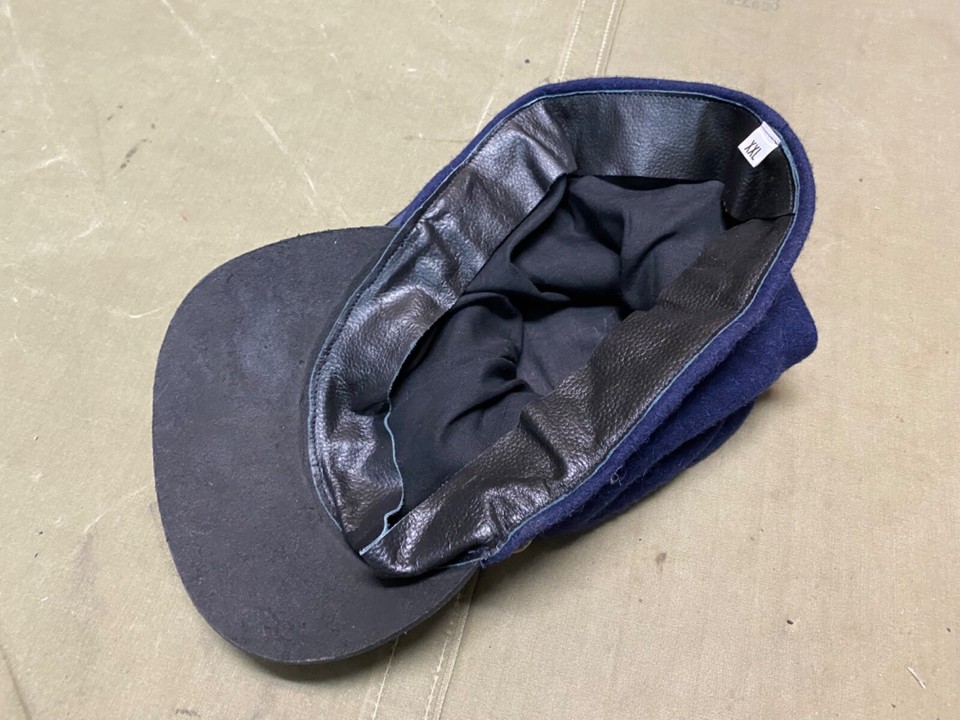 CIVIL WAR US UNION BLUE WOOL ENLISTED KEPI FORAGE BUMMER CAP HAT ...