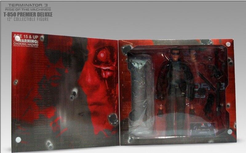 hot T-850 Terminator 2 1/6 figure t1000 t800 statue 3 toys Rise of the ...