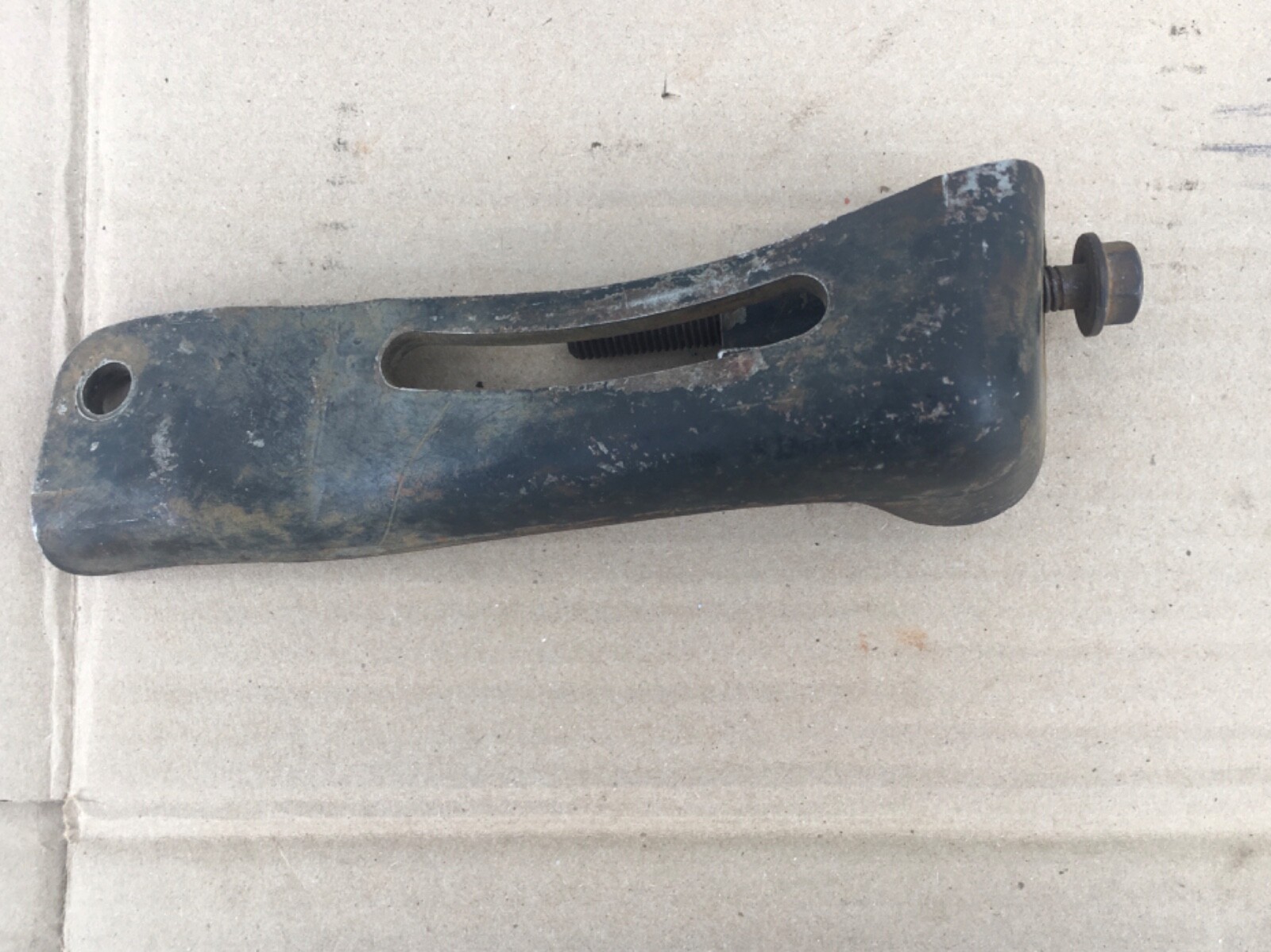 Ford F600 F500 429 460 Power Steering Pump Adjustment Bracket Mount 385 ...