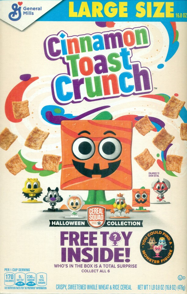 GM Cereal Squad Toy Series 2 Halloween Collection #5 Buzz The Bat ...