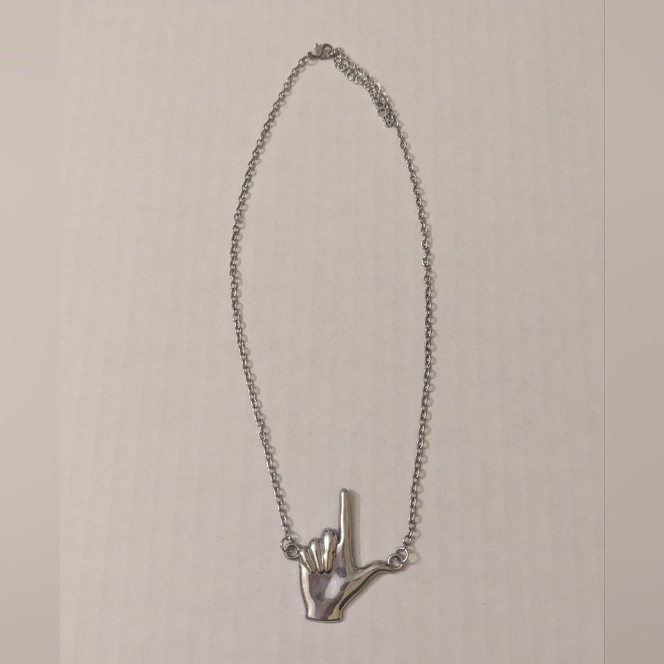 Glee Loser Hand Pendant Necklace | eBay