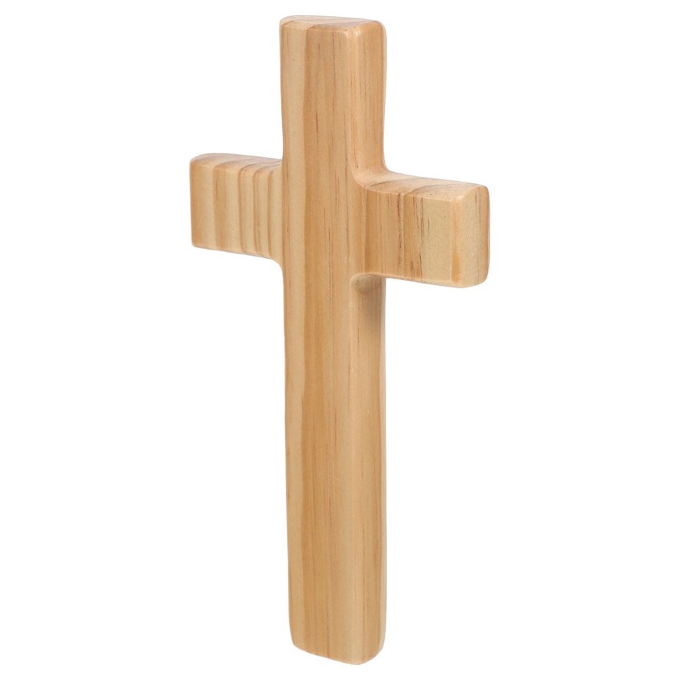 Wooden Wall-mounted Cross Baptism Present Crosses for Jewelry Making ...