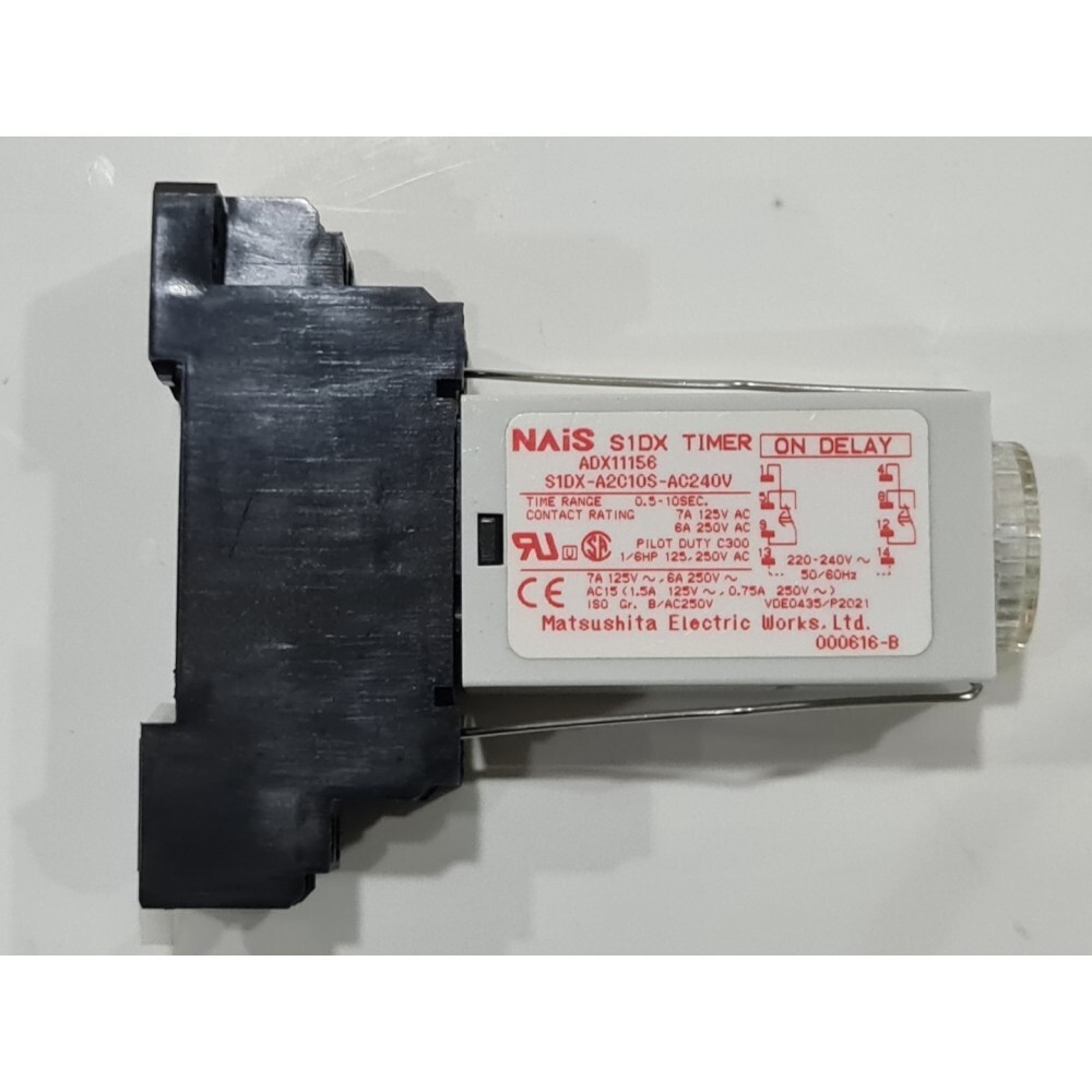 NAIS HJ2-SFD-S Relay With Base S1DX Timer | eBay