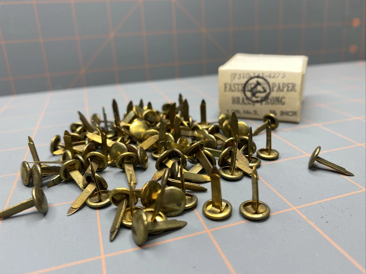 Brass Tacks For Paper