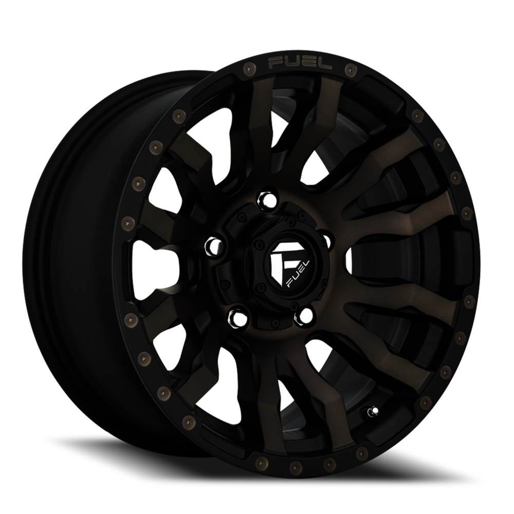 1 NEW MATTE BLACK FUEL WHEELS BLITZ D674 17X9 5-127 (111555) | eBay