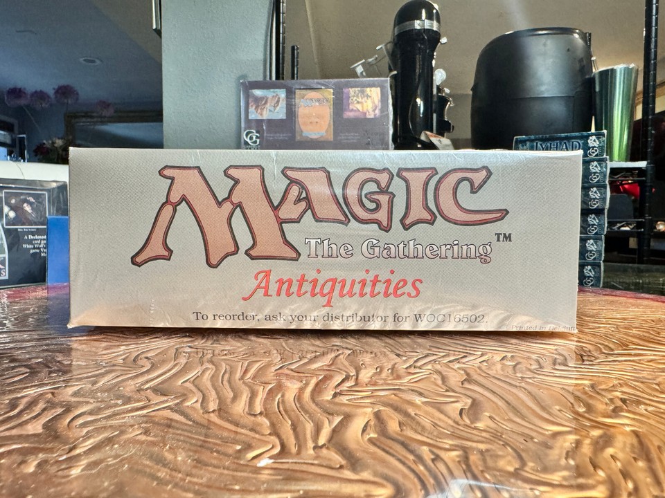 MTG Magic The Gathering ANTIQUITIES Booster Box FACTORY SEALED English ...