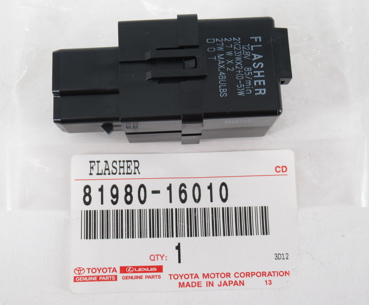 Genuine OEM Toyota 81980-16010 Turn Signal Flasher Assy | eBay