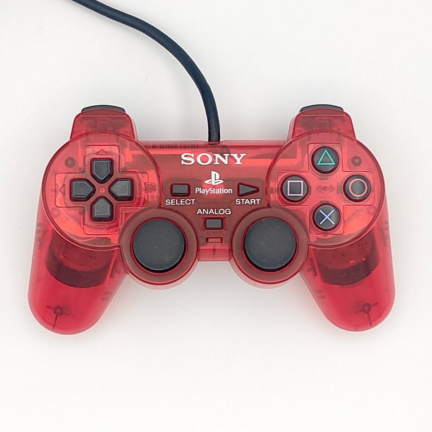 Analog Controller Dual Shock 2 Crimson Red SCPH-10010 2002 Sony ...