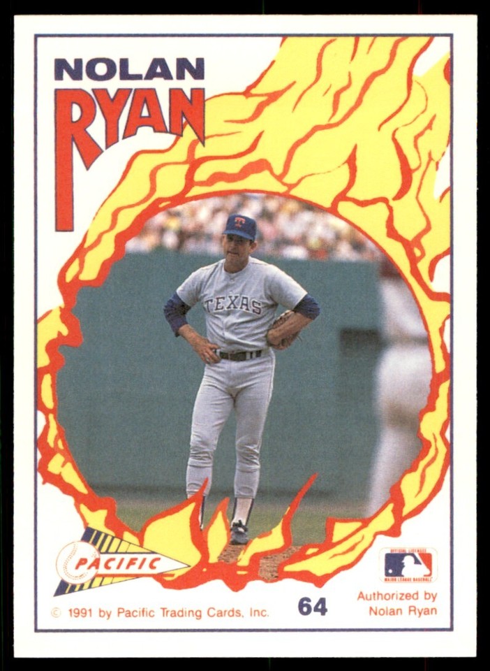 1991 Pacific Nolan Ryan Express Sweet 6 Baseball Cards #64 | eBay
